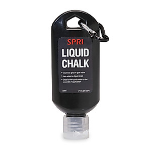 SPRI Liquid Chalk 50ml Bottle - Works as Gym Chalk, Lifting Chalk, Rock Climbing Chalk, Weightlifting Chalk - Dries Instantly, Use Alone or with Powdered Chalk Ball or Bag