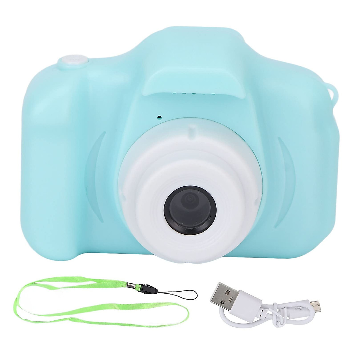 Children Digital Camera 2.0 inch IPS Screen Children Toy Plastic Camera X2 Children Digital Camera Rechargeable Boys and Girls Internal Battery