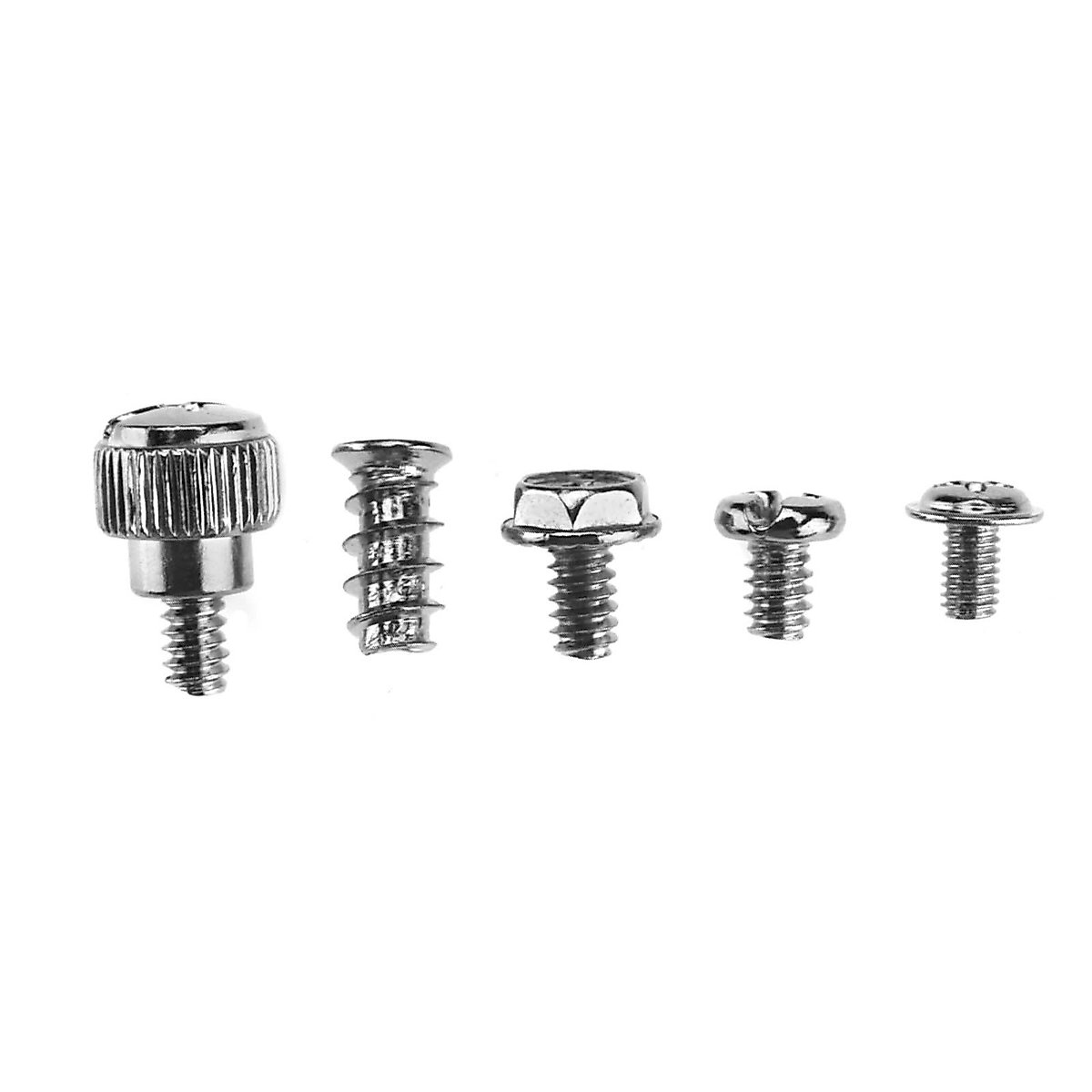Create idea 228pcs Computer PC Screws Kit with Case for Motherboard Case Fan Hard Disk Notebook