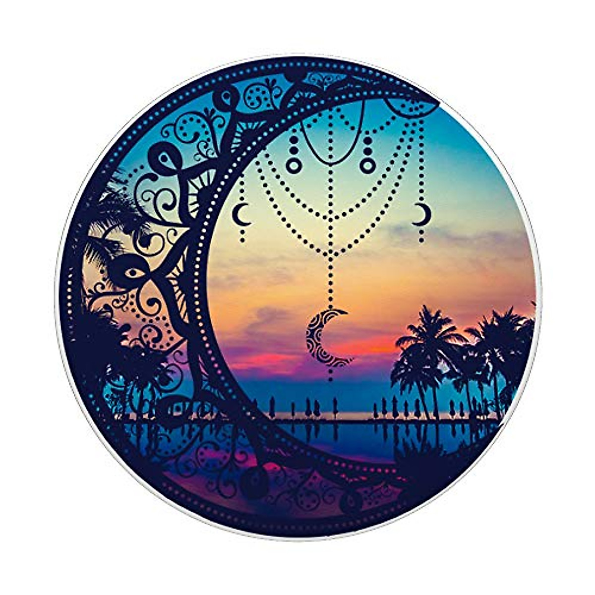 Astrology Pagan Wicca Witch Gift Dreamcatcher Crystals Moon PopSockets PopGrip: Swappable Grip for Phones & Tablets