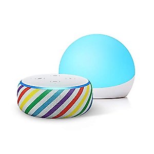 Echo Dot Kids Edition - Rainbow - With Echo Glow