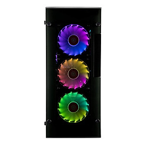 Empowered PC Stratos Micro Gaming Desktop - Intel ARC A750 (> 3060), Intel 20 Core i7-14700KF (~ i9-13900K), 32GB DDR5 RAM, 512GB NVMe SSD + 2TB HDD, WiFi, W11H - Liquid Cooled RGB Computer