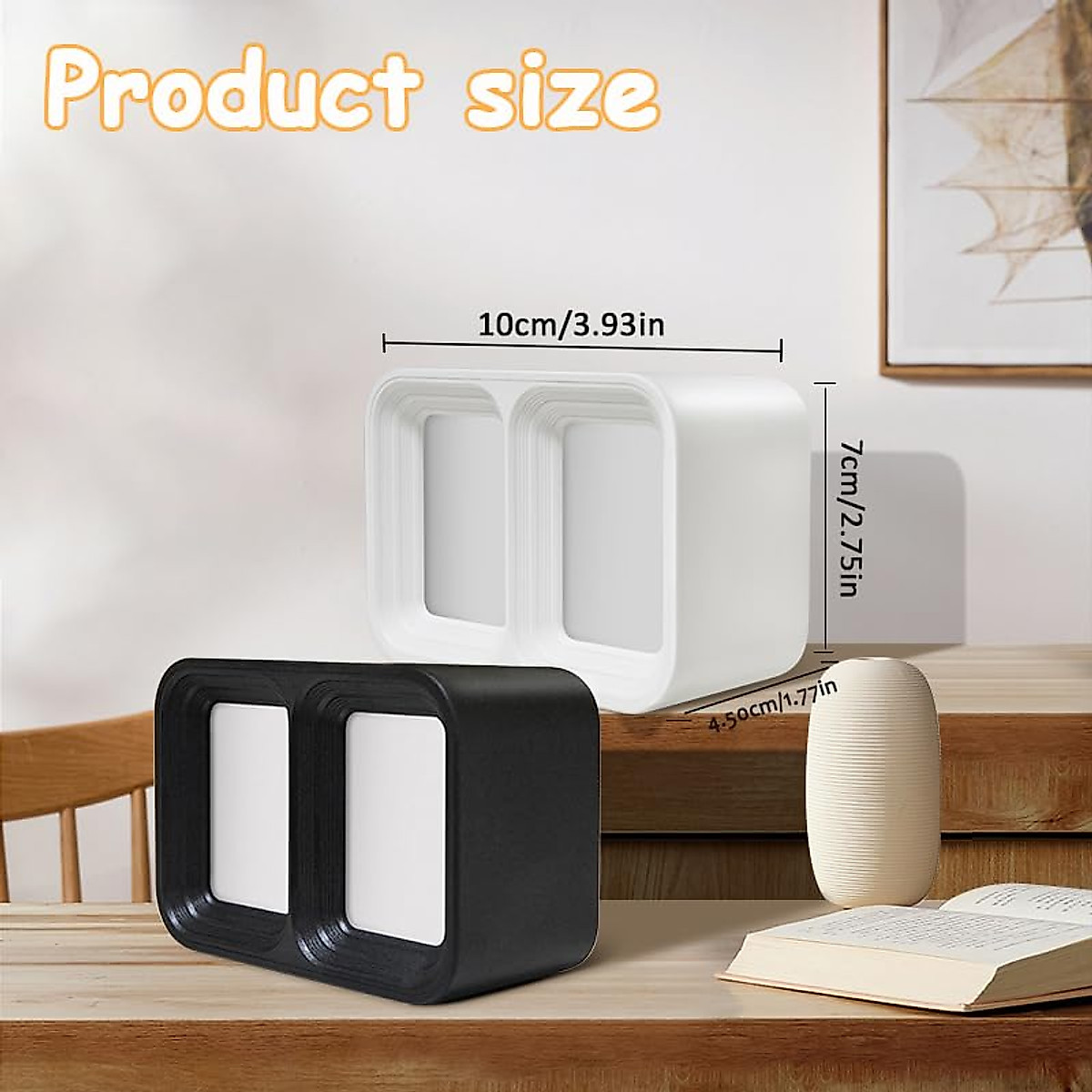 XRR LED Wall Sconce, Wall Mounted Lamps with Rechargeable Battery Operated USB Port Led Closet Light Touch&Remote Control Cordless Wall Light for Reading Bedroom Bedside(Black)