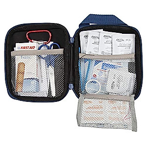 Lifeline 53 Piece First Aid Emergency Kit - Small and Compact Size - Ideal for camping, sporting events, hiking, cycling, car as well as home, school and office