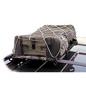 PROGRIP 901000 Cargo Net for Transport Storage and Vehicle: Roof Rack Bungee Netting with Adjustable Hooks, 36" x 48"