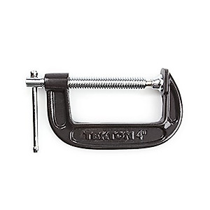 TEKTON 4 Inch Malleable Iron C-Clamp | 4017