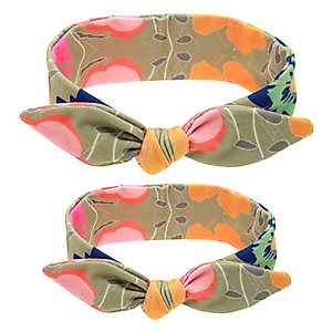 Mommy and Me Headband Set is Matching Headbands for Mother & Daughter, Gift for Mom & Baby Girl & Mom Headband Or Hairbands with Bunny Ears Headwrap for New Mom & Newborn Infant Toddle 12Pack/6sets