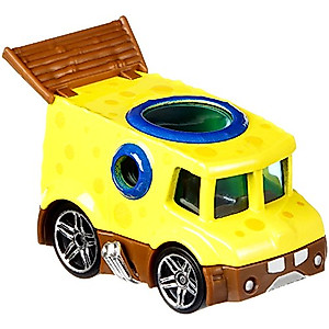 Hot Wheels Spongebob Vehicle, 1:64 Scale
