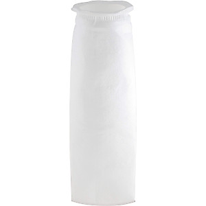 SpiroPure SP-BP-420-5 5 Micron #4 (20”) Glazed Polypropylene Felt Liquid Bag Filter BP-420-5 155386-03 (Case of 40)