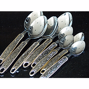 Western Buckle Stainless Silverware Dinner Set (12 piece set) by Cowboy Living