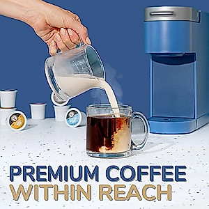 Victor Allen's Coffee Caramel Macchiato Flavored, Medium Roast, 42 Count, Single Serve Coffee Pods for Keurig K-Cup Brewers