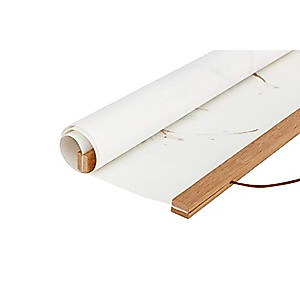 Artmag Magnetic Poster Hanger Frame, 20x28 20x30 20x24 Light Wood Wooden Magnet Canvas Artwork Print Dowel Poster Hangers Frames Hanging Kit (Teak Wood, 20")