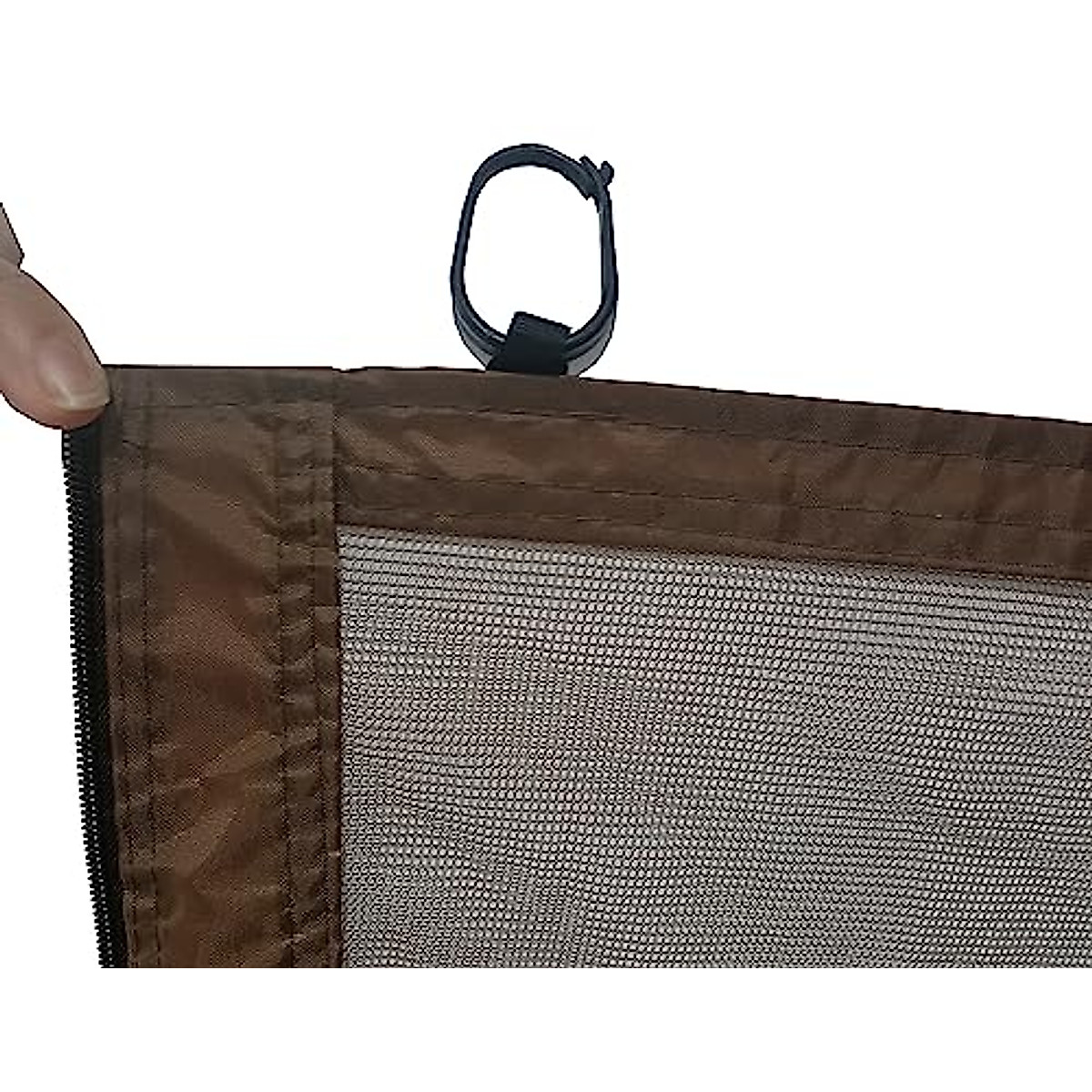 SCOCANOPY Universal Replacement Mosquito Netting Screen Walls for 10x10 Canopy Or Gazebo, Set of 4 Panels (Brown)