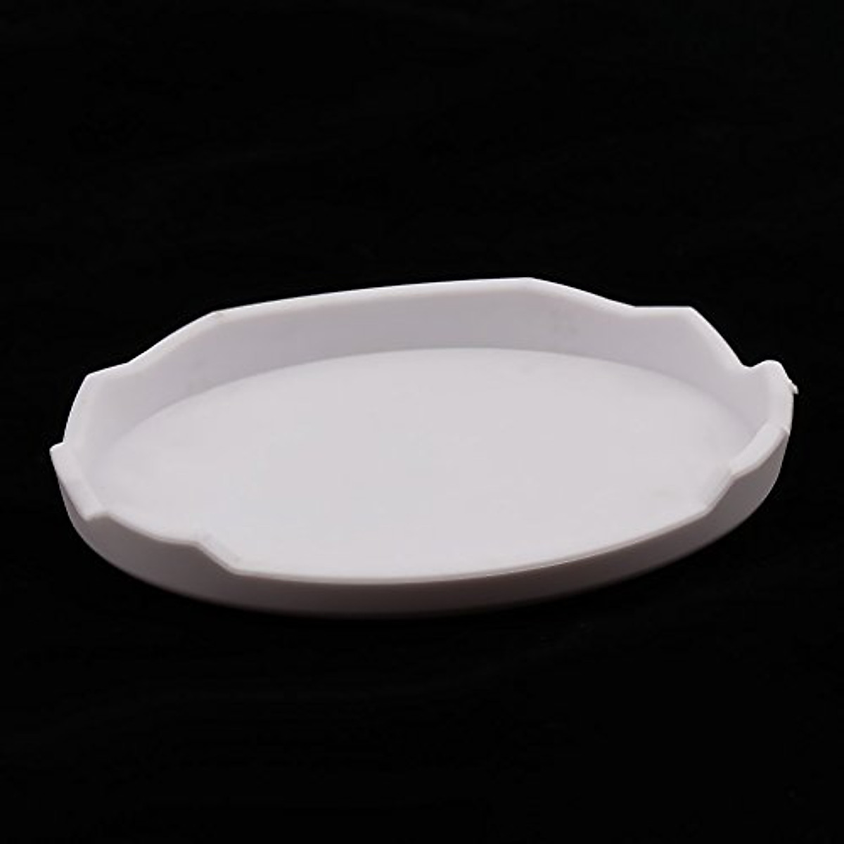 SGerste Shallow Reptile Amphibians Food and Water Dish Small Pets Corner Feeding Bowl for Mini Pets Reptile Turtle Tortoise Lizard Spider Scorpion - Small Eggshell