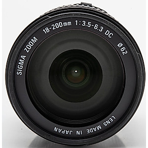 Sigma 18-200mm f/3.5-6.3 DC Lens for Nikon Digital SLR Cameras