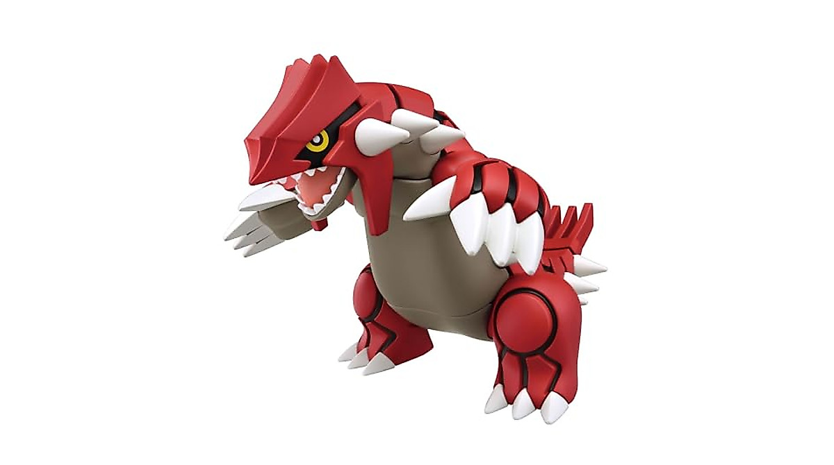 Pokemon Groudon Model Kit by Bandai - Collectible Plamo Series