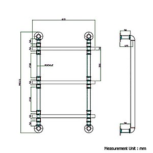 Diwhy Industrial Pipe Shelving Bookshelf Rustic Modern Wood Ladder Storage Shelf 3 Tiers Retro Wall Mount Pipe Design DIY Shelving (Black, L 24")