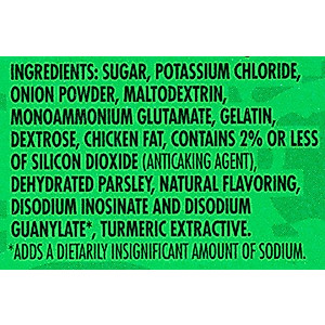 HERB-OX Bouillon - Instant Broth - Granulated - Seasoning - Chicken - Sodium Free - Gluten Free - 1 Box - 8 Packets - 1.2 Ounces