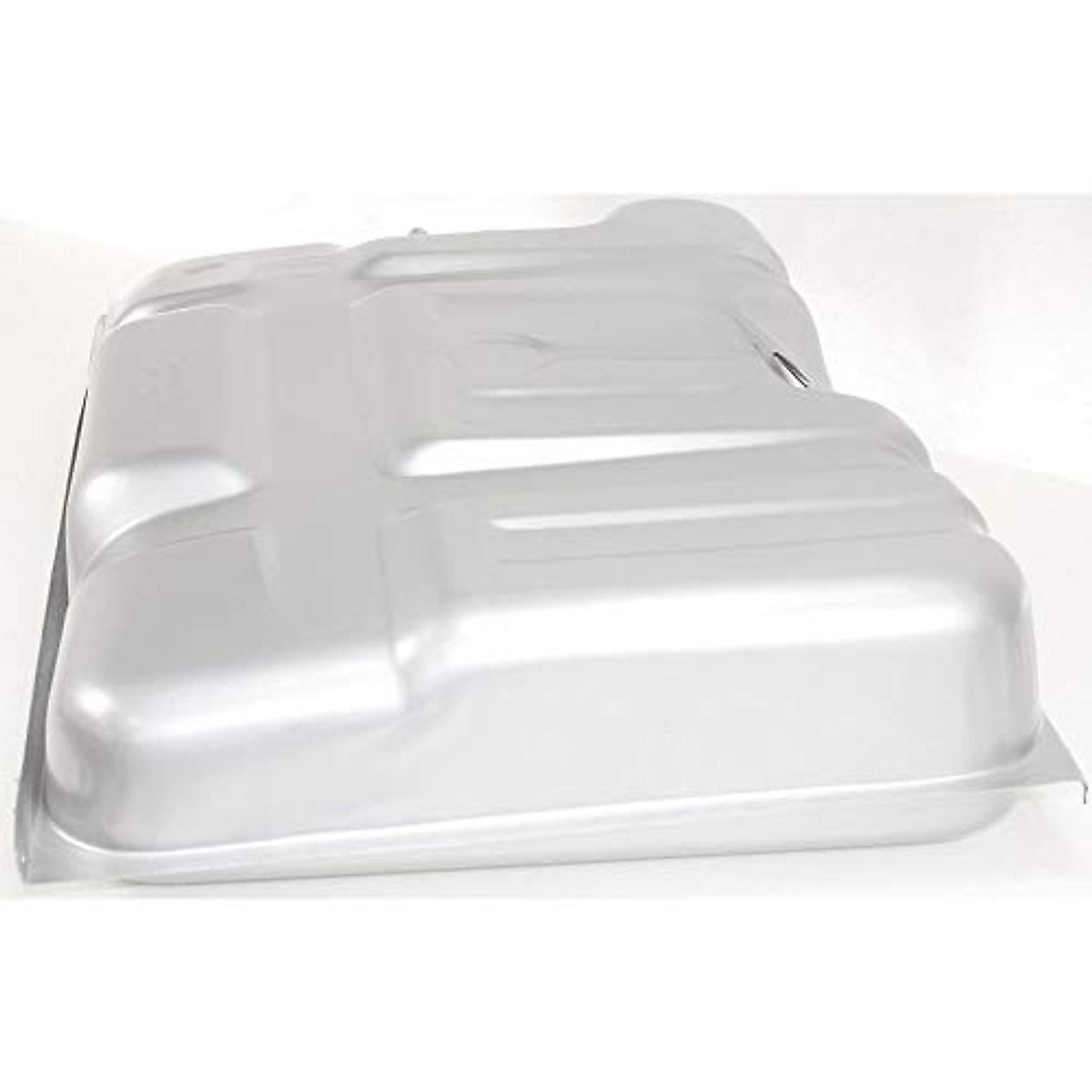 Evan Fischer Fuel Tank Set of 2 Compatible With 1973-1978 Ford F-100 and 1973-1978 F-250 Silver Steel