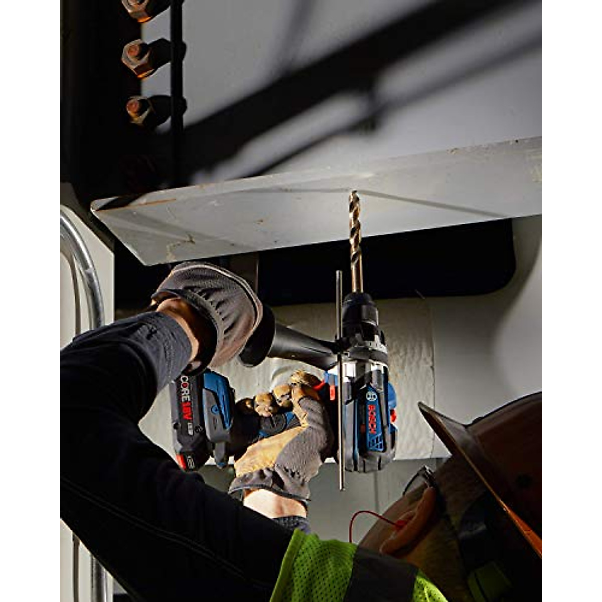 BOSCH CO14B 14-Piece Assorted Set with Included Case Cobalt M42 Metal Drill Bit with Three-Flat Shank for Drilling Applications in Stainless Steel, Cast Iron, Titanium, Light-Gauge Metal, Aluminum