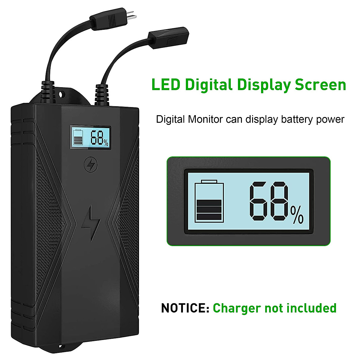 sevkumz Battery Pack for Reclining Furniture with Charger, 2500mAh Recliner Battery Pack Rechargeable for Power Recliner, Lift Chair and Couch, Fit Okin-Limoss-Berkline with LED Display