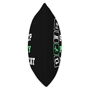 Praying Mantis Gifts & Accessories Mantis Insect Entomology-Eat Sleep Pray Repeat Throw Pillow, 16x16, Multicolor