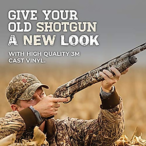 Mossy Oak Graphics - 14004-BI 14004 Break-Up Infinity Camouflage Gun Skin Kit - Easy to Install Precut Vinyl Wraps and Matte Finish - Shotgun Kit