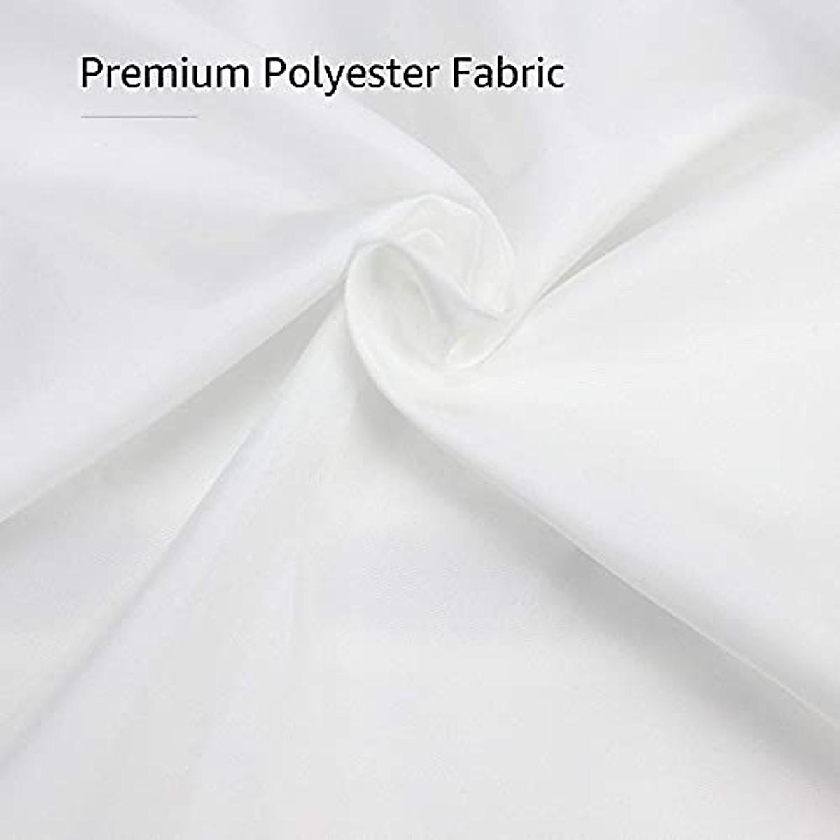 VEGA U Sunflower Fabric Shower Curtain for Bathroom, Botanical Floral Bath Decor with Hooks, Hotel Quality, 72x72 Inch