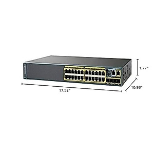 Cis co WS-C2960X-24TS-L 24-Port Layer 2 Gigabit Enterprise Switch