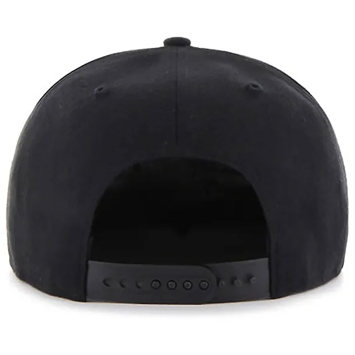 '47 Atlanta Braves Mens Womens No Shot Captain Adjustable Snapback Black/White Hat