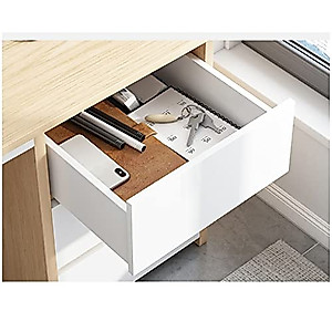 CZDYUF Computer Desk Large Capacity Drawer Home Desk Bedroom Writing Desk (Color : C, Size : As Shown)
