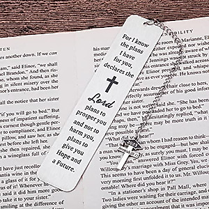 Bookmarks Graduation Gifts for Women Men Him Christian Class of 2023 Book Lovers Gifts Graduate Book Marks Christmas Stocking Stuffer Religious Bible Verse Graduation Students Reading Know Gifts