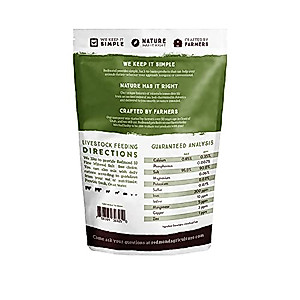 REDMOND 10 Fine Natural Livestock Mineral Salt, OMRI Listed, 5LB Bag