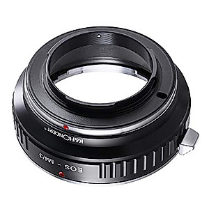 K&F Concept Lens Mount Adapter Compatible with Canon EOS (EF/EF-S) Mount Lens to M4/3（Micro Four Thirds） MFT Olympus Pen and Panasonic Lumix Cameras