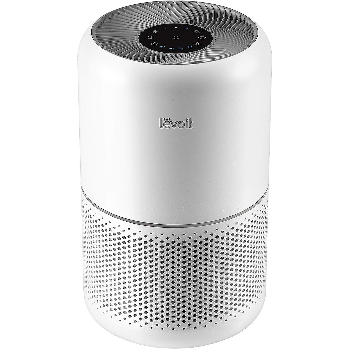LEVOIT Air Purifier for Home Allergies Pets Hair in Bedroom & LV-H126 Air Purifier Replacement Filter, HEPA Filter, High-Efficiency Activated Carbon Filter, 3 Extra Pre-Filters, LV-H126-RF,Black