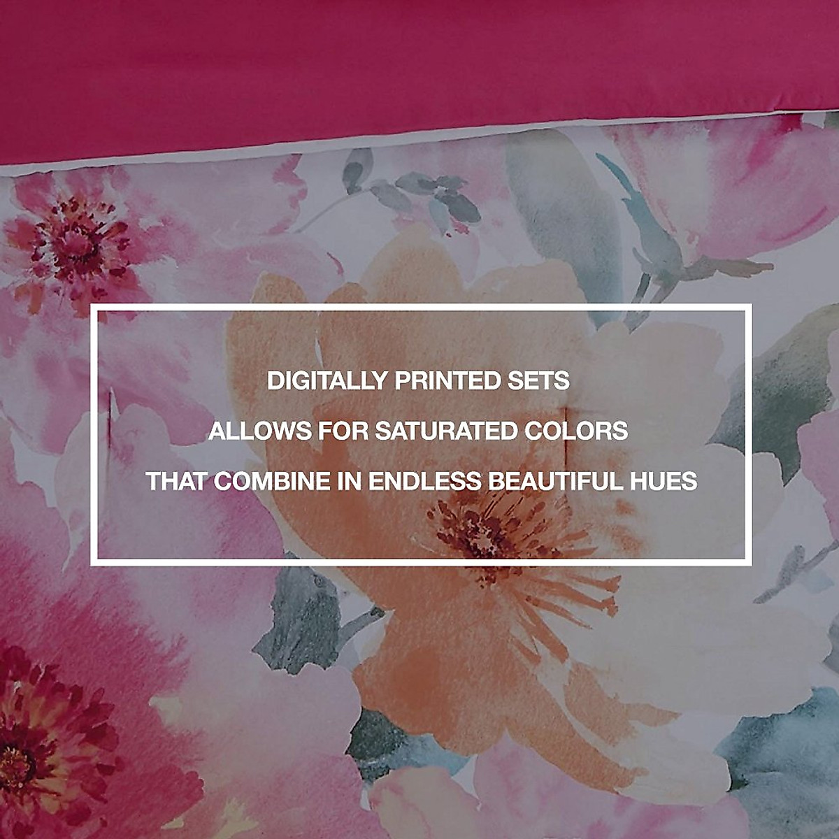 Christian Siriano Duvet Set, Full/Queen, Garden Bloom