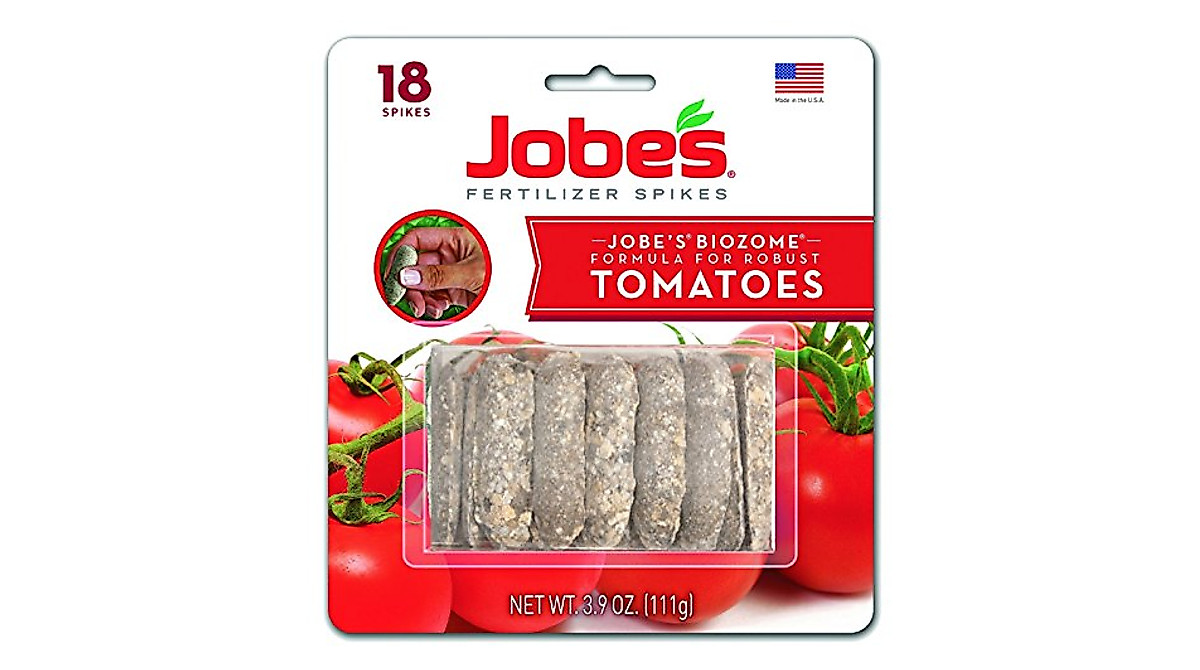Jobe's Tomato Fertilizer Spikes - Easy Root Feeding for Robust Plants