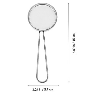 100 Fine Mesh Sieve Strainer, Mesh Stainless Steel Cell Strainer Cell Filter Standard Test Sieve Sanitary Fittings for Laboratory