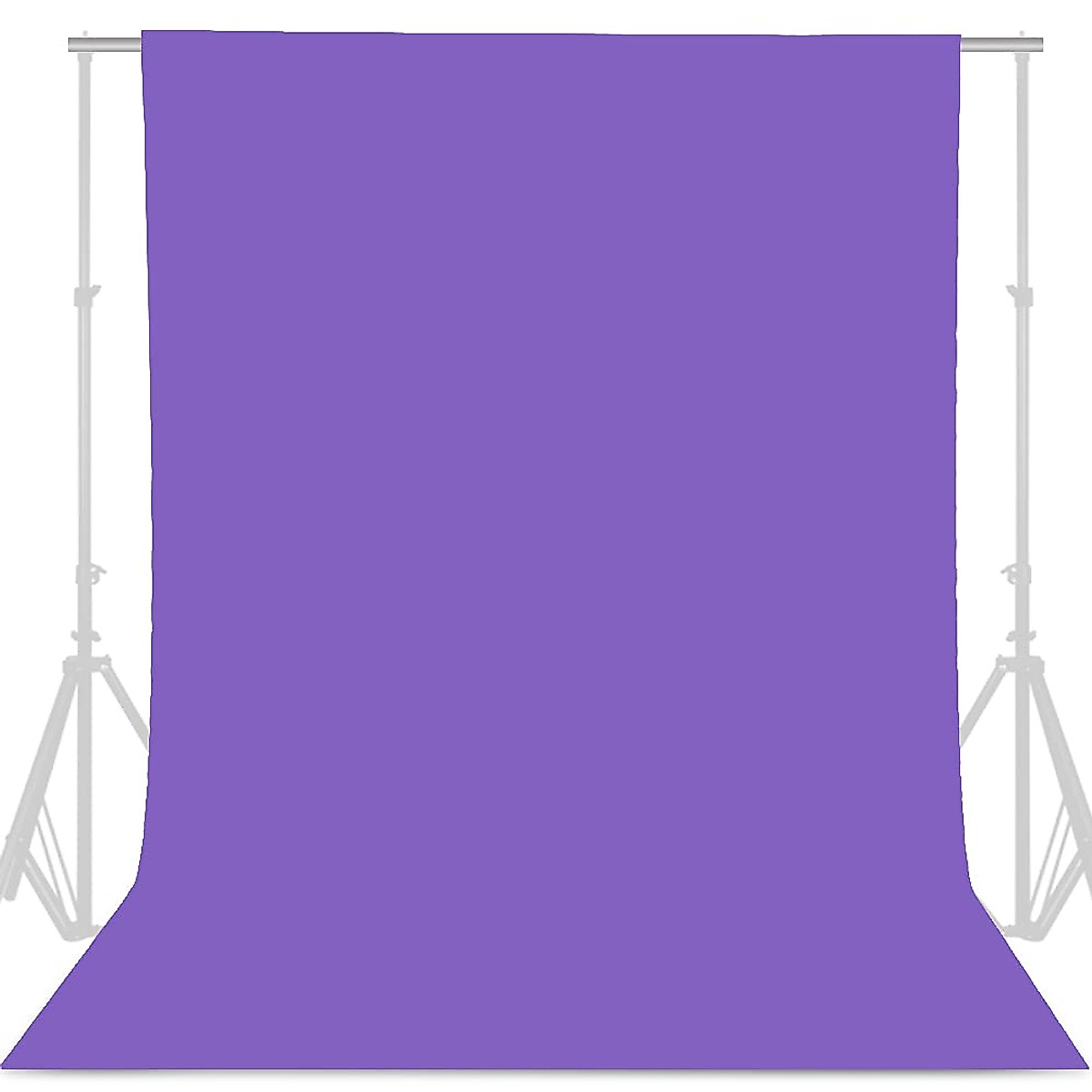 GFCC Purple Backdrop - 8FTX10FT Purple Photo Backdrop for Photoshoot Background for Photography Screen Video Recording Picture Background