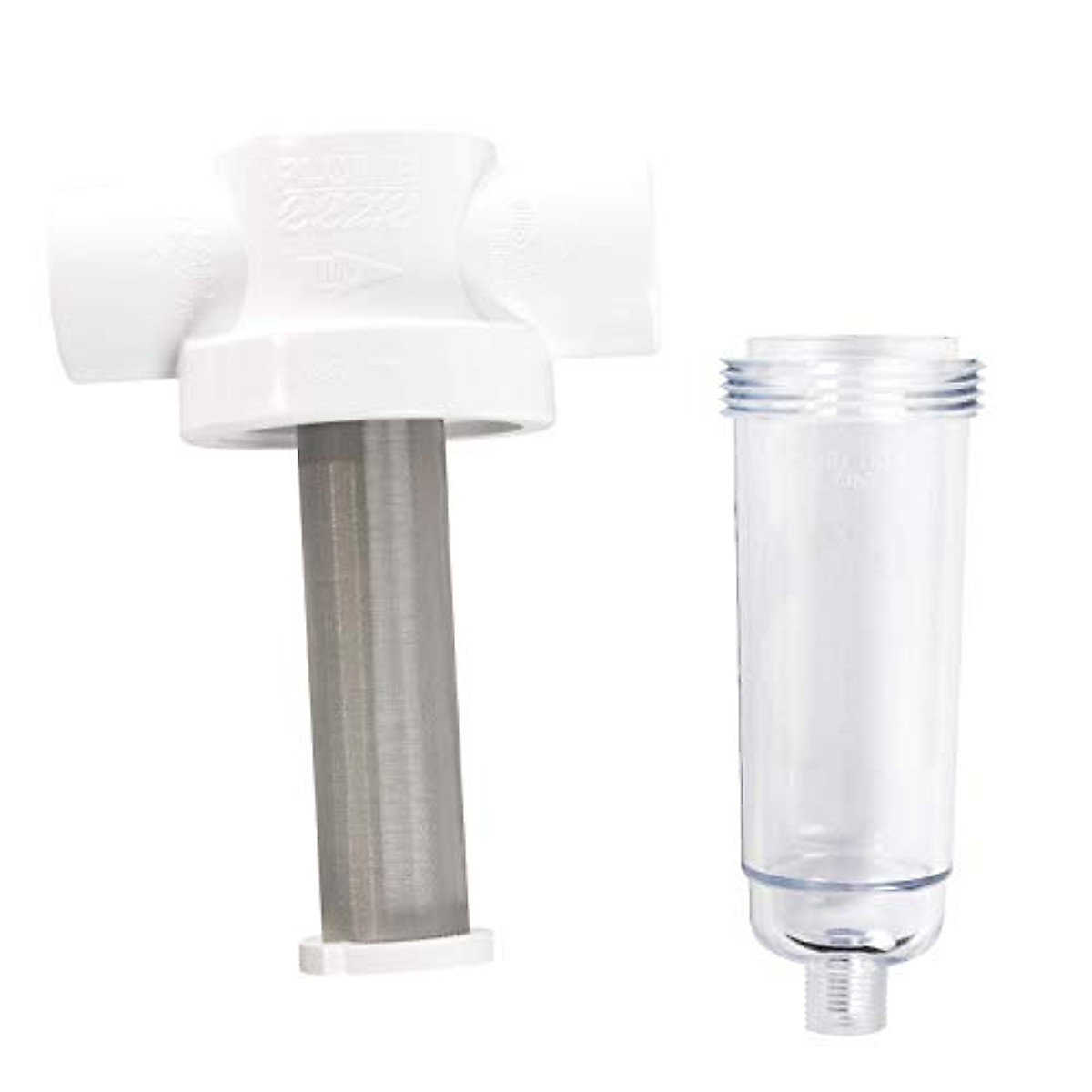 PLUMB eeze 1 inch Slip in-line T-Screen Filter with 140 Mesh