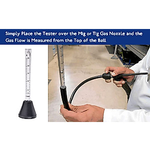 Argon Co2 Gas Flow Meter Measuring Tester Flowmeter Tester For Mig For Welder Tig For Welder