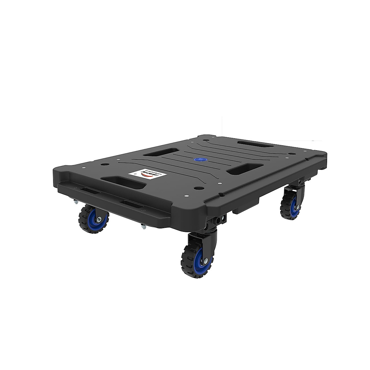 LEADALLWAY Folding Hand Truck Dolly Cart,Collapsible Luggage Cart,Multiple Carts Assembly Feasible 300LBS+Dolly Cart Furniture Moving Dolly Multipurpose Furniture Mover 4 Wheels 300LBS,Multiple Carts