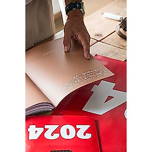 OD OCTÀGONDESIGN 2024 Weekly Planner | A4 Size | Kraft