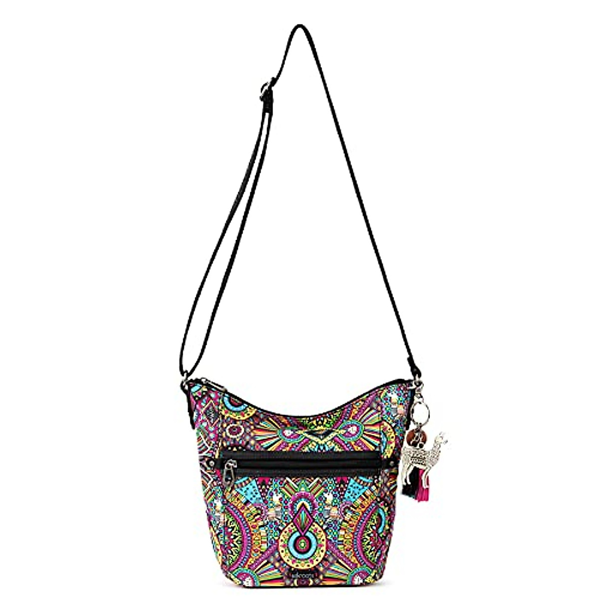 Sakroots womens Eco-twill Eco Twill Sequoia Small Crossbody, Rainbow Wanderlust, One Size US