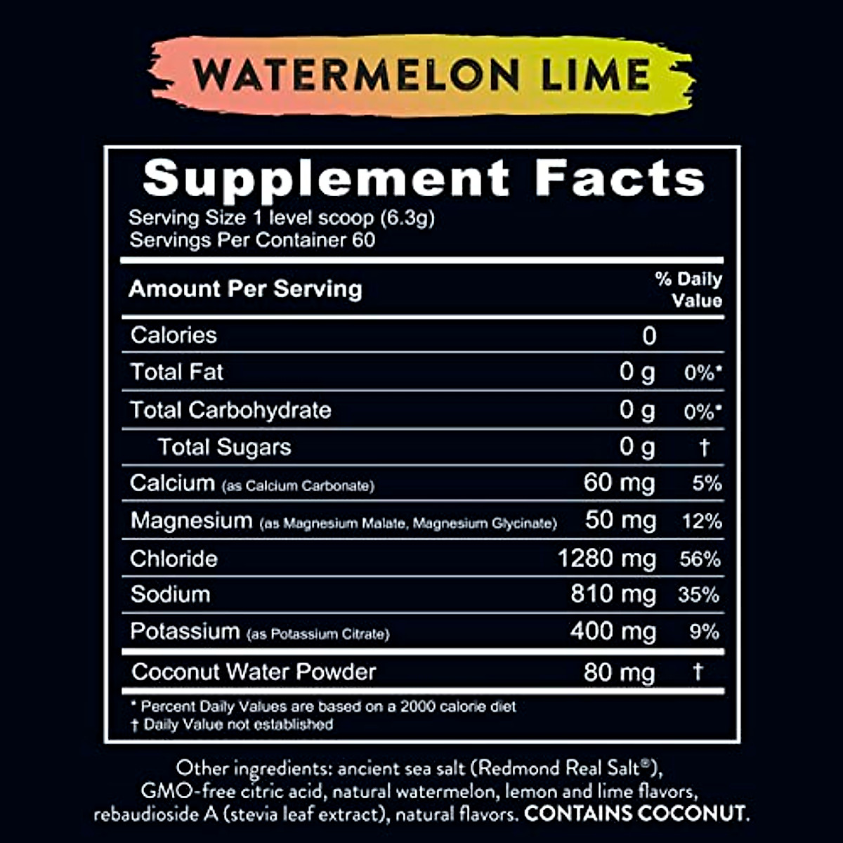 REDMOND Re-Lyte Hydration Electrolyte Mix (Watermelon Lime)