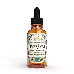 Khroma Herbal Products Liver Love - Organic Liver Support - 2 oz Liquid Dietary Supplement - Alcohol Free