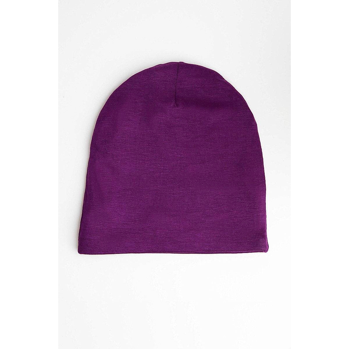 Grace Eleyae GE Sleep Cap | Slap Silky Adjustable Satin Lined Cap Stylish Premium Quality Beanie Hat Head Cover for Curly Hair Women Soft & Smooth One Size Fits All (Purple)