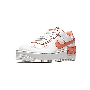Nike Women's Basketball Shoe, Summit White Pink Quartz Washed Coral, 8 US