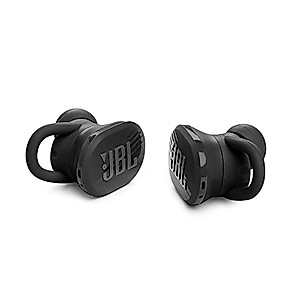 JBL Endurance Race Waterproof True Wireless Active Sport Earbuds, with Microphone, 30H Battery Life, Comfortable, dustproof, Android and Apple iOS Compatible (Black)