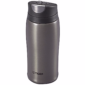 Tiger Corporation Stainless Steel Vacuum Insulated Travel Mug, 12 oz, Black